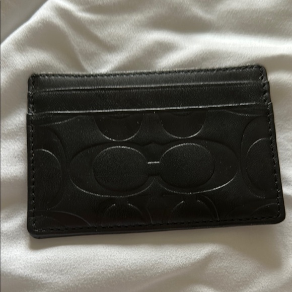 Coach | Bags | Coach Black Card Holder | Poshmark